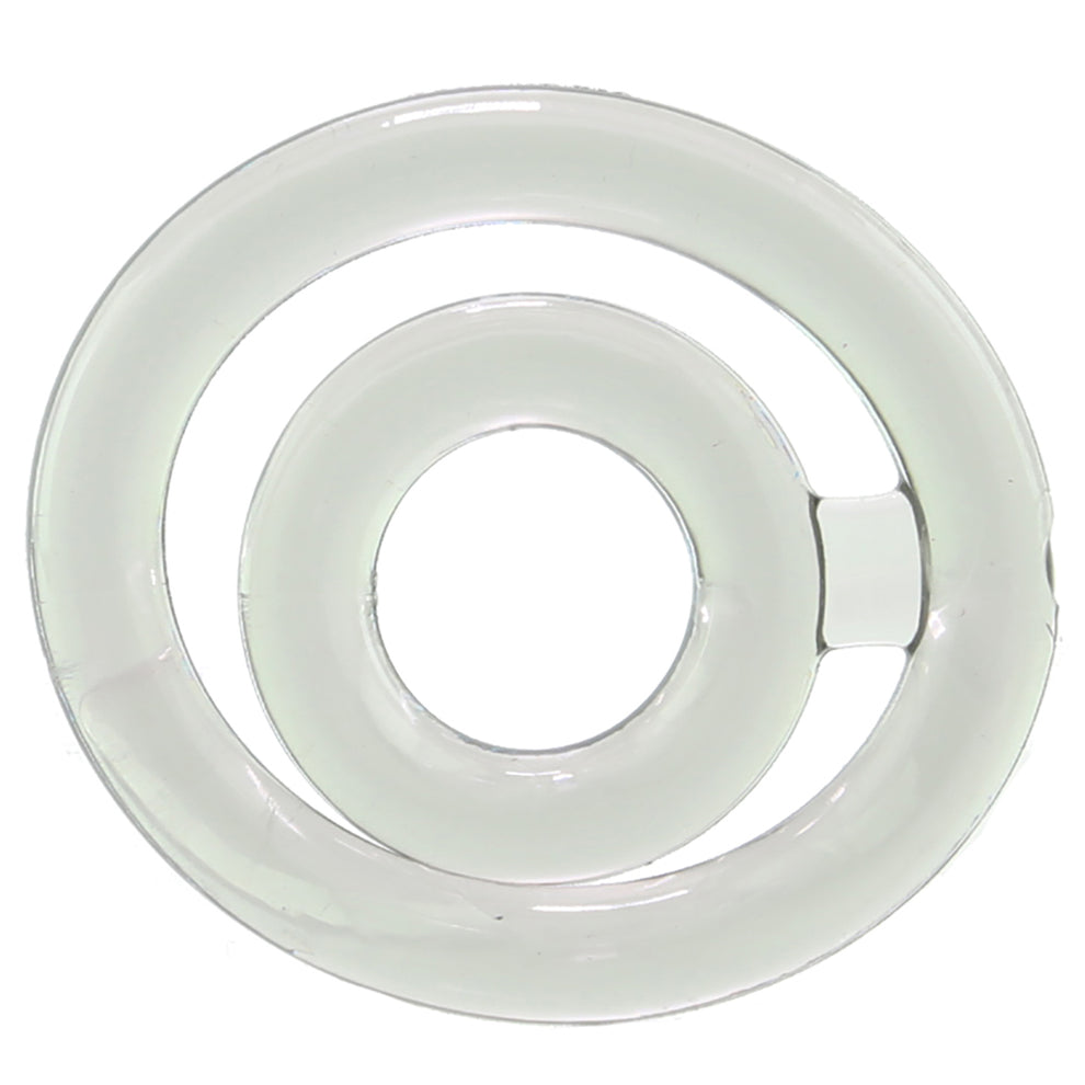 Bullseye Double Loop Cock Ring In Smoke Pinkcherry Canada