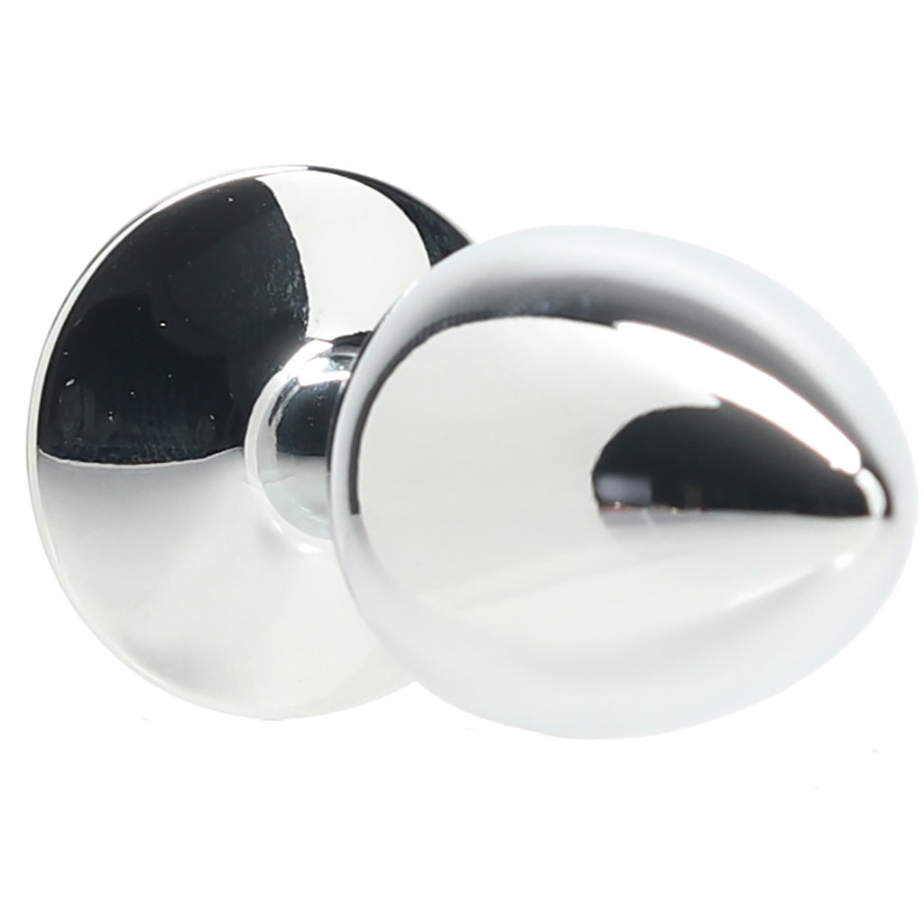 Ouch! Round Gem Silver Plug in Small – PinkCherry Canada