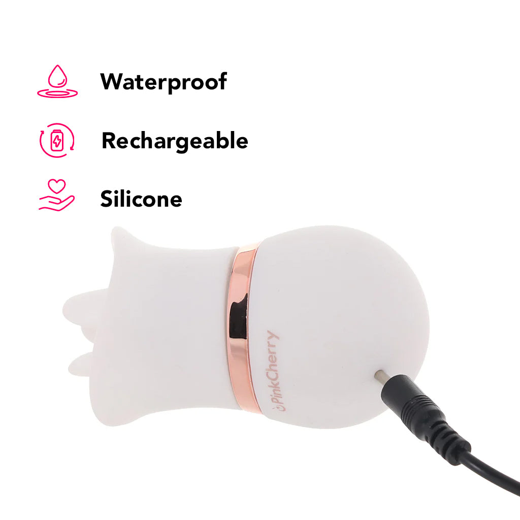 PinkCherry French Kiss Clitoral Stimulator Kit – PinkCherry Canada