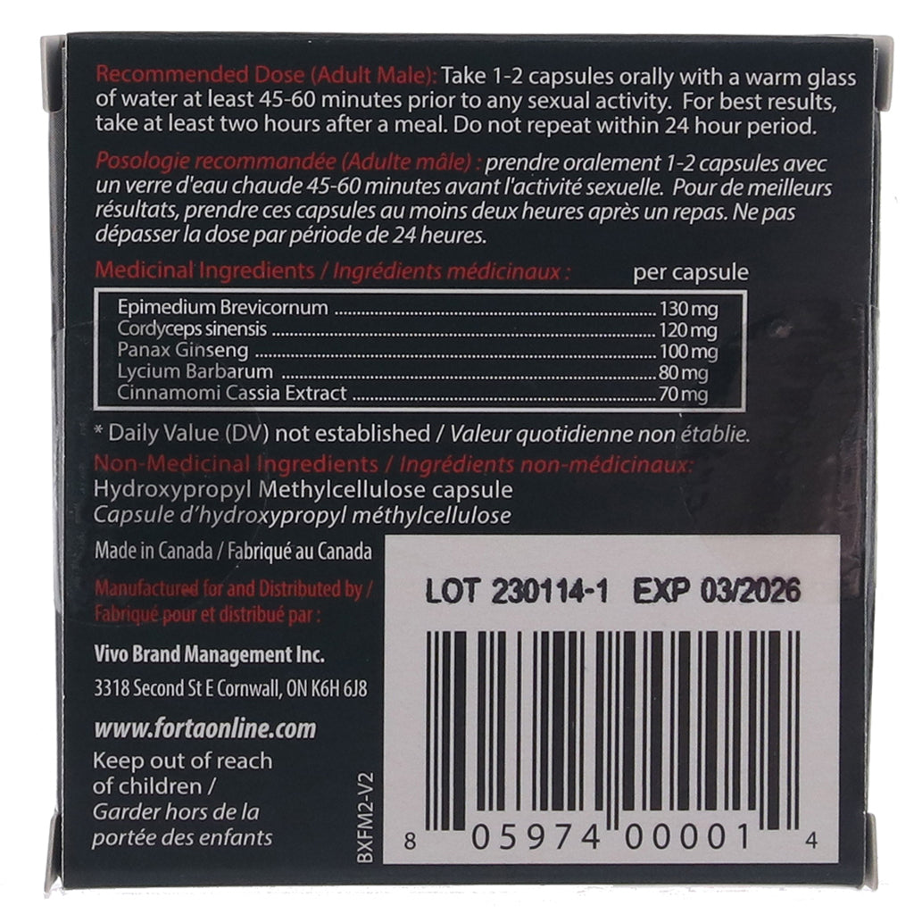 Forta for Men Enhancing Supplement | Penis Enhancement – PinkCherry Canada