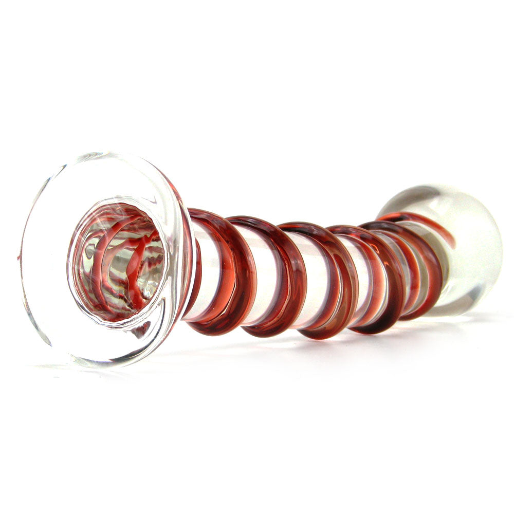 gläs Mr. Swirly Glass Dildo – PinkCherry Canada